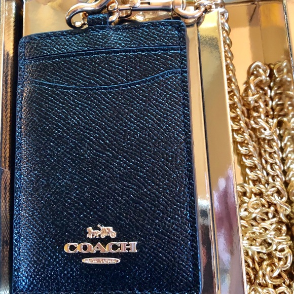Coach | Accessories | Coach Box Set Glitter Lanyard Key Chain | Poshmark
